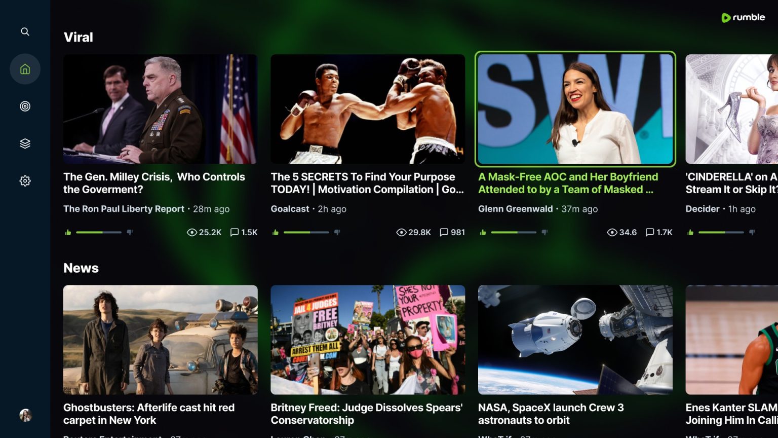 rumble.com/pair: Pair Rumble and Enter Code